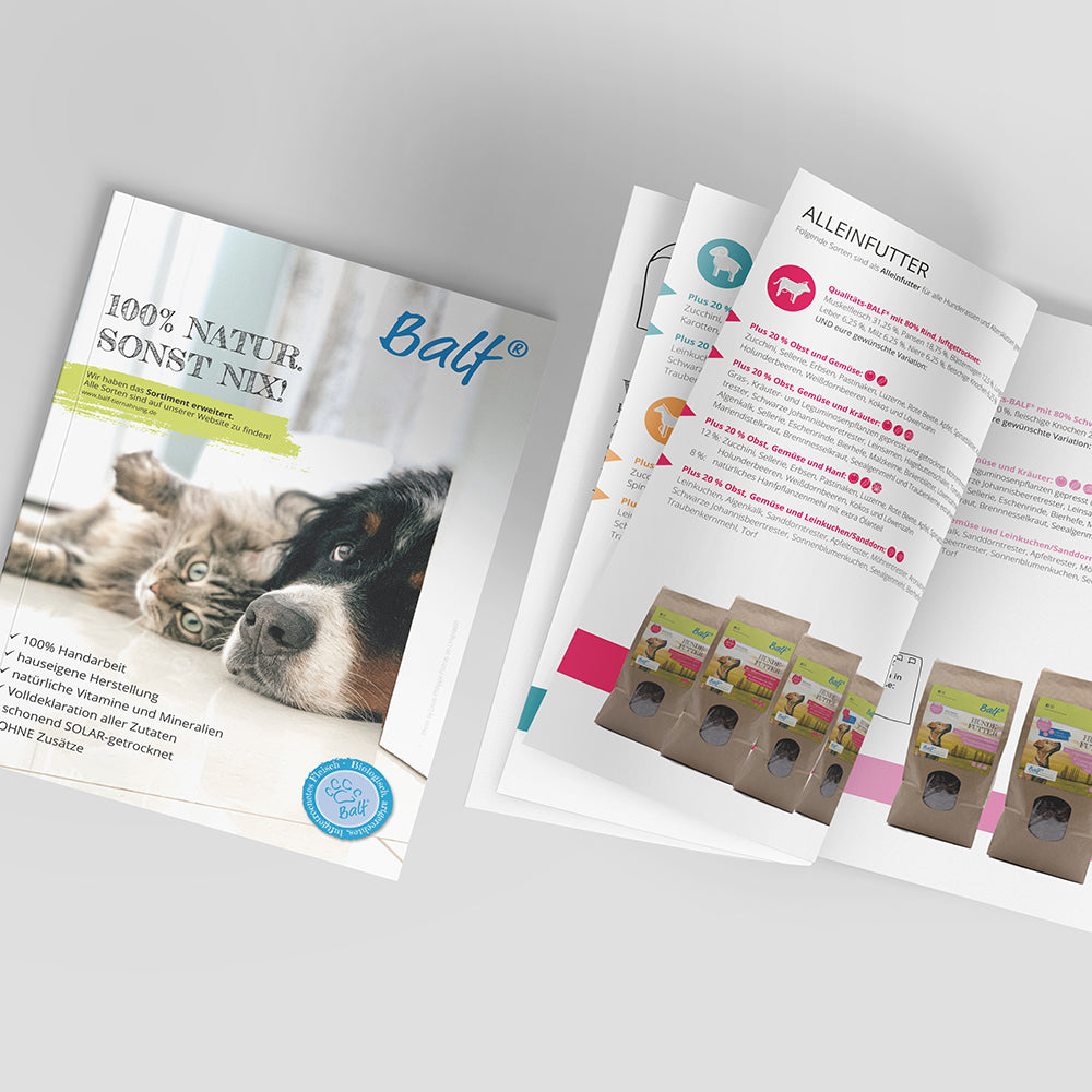 BALF-Flyer – BALF Tiernahrung
